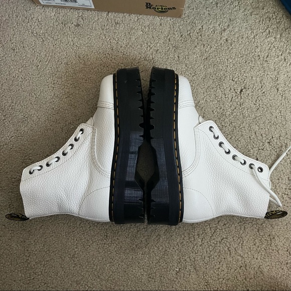 Dr. Martens | Shoes | Nwt White Platform Sinclair Doc Martens | Poshmark